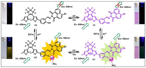 Molecules Free Full Text Recent Advances In Photoswitchable Fluorescent And Colorimetric Probes