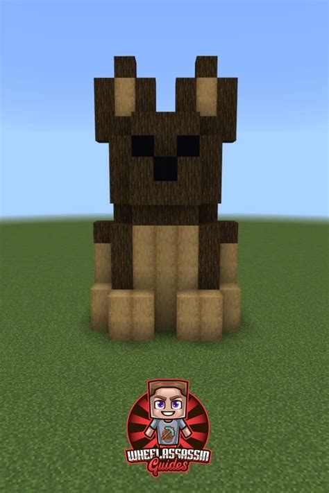 German Shepherd In Minecraft