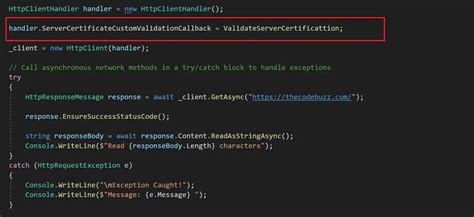 bypass ssl certificate in guidelines thecodebuzz