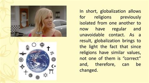 Religion For Or Against Globalization Pptx Islam Religion And Spirituality