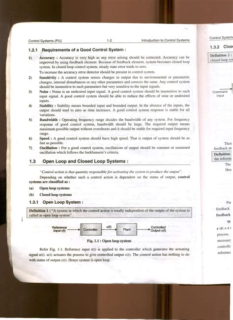 SOLUTION Introduction To Control Systems Open Loop And Closed Loop Control Systems Studypool