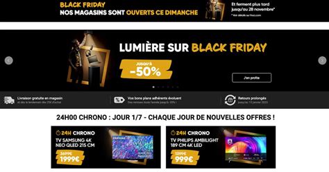 Black Friday Fnac Darty D Gaine Son Tour Ses Premi Res Promos Les Num Riques