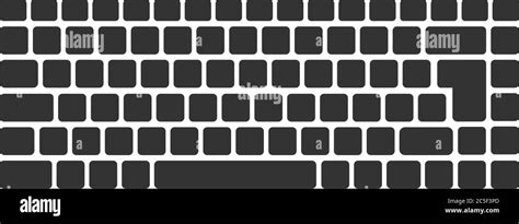Computer Black Keyboard Icon Keypad Buttons Vector Illustration Stock Vector Image And Art Alamy