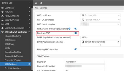 Technical Tip How To Use A Duplicate Ssid Same S Fortinet Community