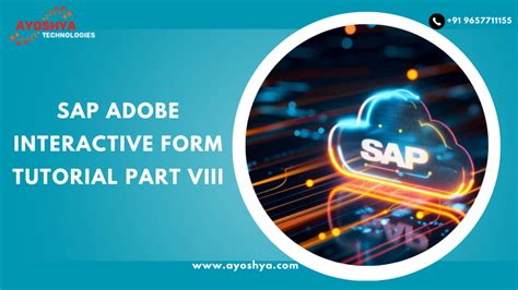 Sap Adobe Interactive Form Tutorial Part Viii Displaying Include Texts
