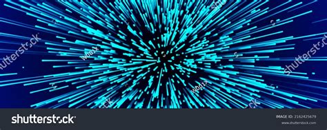 Abstract Data Flow Space Light Rays Stock Illustration 2162425679 Shutterstock
