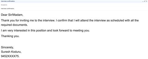 how to acknowledge interview email [examples]