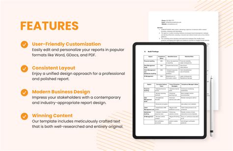 Compliance Report Template In Word PDF Google Docs Publisher Download Template Net