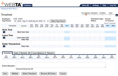 Entering Work Time And Accounting On Your Timesheet