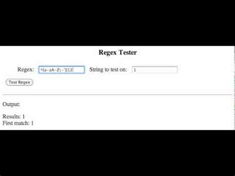 PHP Tutorial Regex Part YouTube