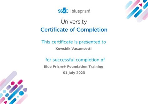 Kowshik Vasamsetti On Linkedin Blueprism Training Courses2023 Certification