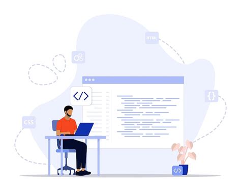 Writing Code Illustrat Images Free Download On Freepik