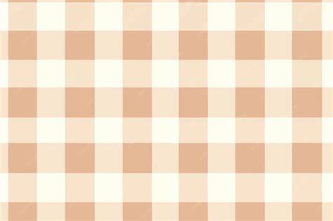Beige Checkered Pattern Background Premium Ai Generated Vector