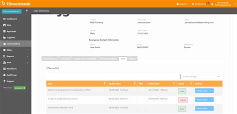 User Directory Overview