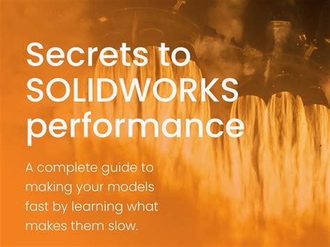 Secrets To SOLIDWORKS Performance Ebook CAD Booster