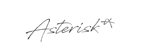 80 Asterisk Name Signature Style Ideas Best E Signature