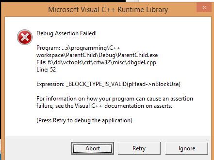 C Debug Assertion Failed When I Try To Delete Char Stack Overflow