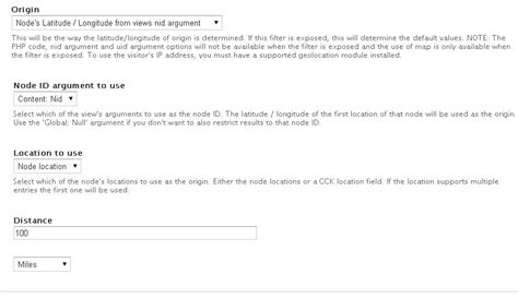 How To Create Drupal Views Distance Filter Using Location Module
