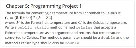 Solved Java Programming Within The Celsiusdemo Class You