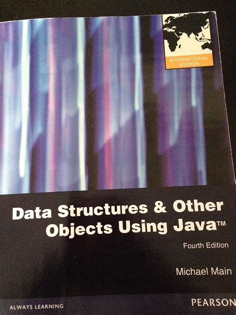 Data Structures And Other Objects Using Java Main Michael 9780132576246 Books