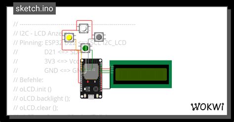 LCD Wokwi ESP32 STM32 Arduino Simulator