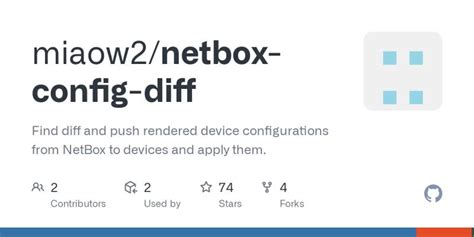 Eric Chou On Linkedin Github Miaow2netbox Config Diff Push Rendered Device Configurations
