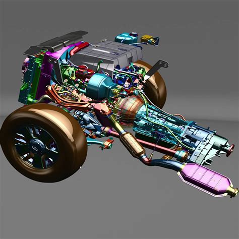 使用 catia 实现复杂装配体快速建模与参数化设计方法