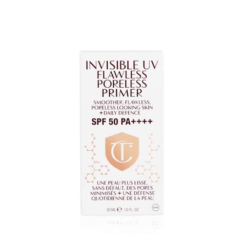 Spf Primer Invisible Uv Flawless Poreless Primer Charlotte Tilbury