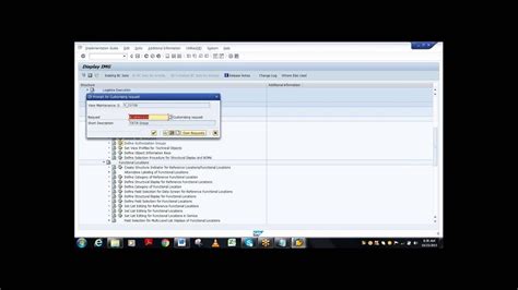 Sap Pm Functional Location Structure List Youtube