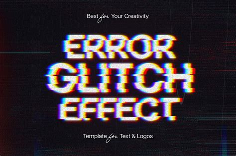Download Error Glitch Text Effect