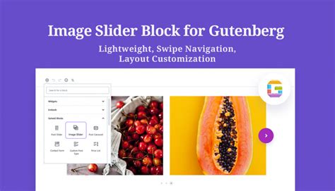 Advance Gutenberg Block For Wordpress Image Slider Block By Getwid Motopress