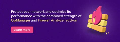 Opmanager Elevate Security With Firewall Analyzer Add On