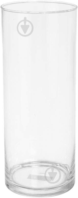 ᐉ Ваза скляна Wrzesniak Glassworks циліндр 17 5976 25 5 см прозора • Краща ціна в Києві Україні