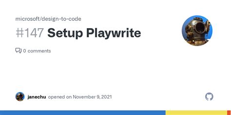 setup playwrite · issue 147 · microsoft design to code · github