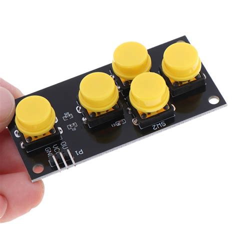 jual ad keyboard simulasi 5 tombol module analog button modul arduino