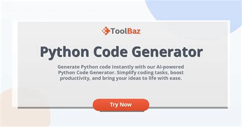 [free] Python Code Generator No Login And Unlimited