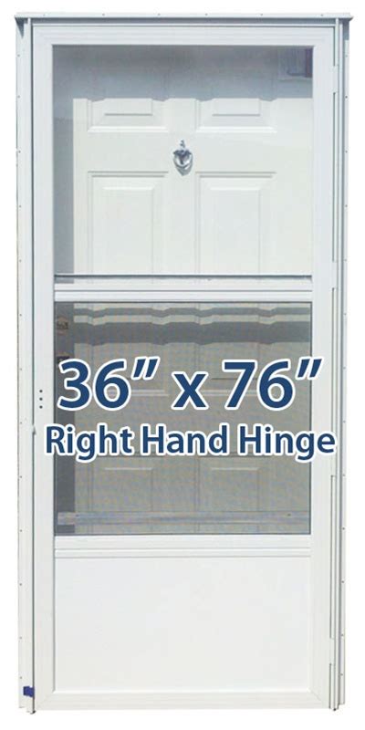 36x76 Steel Solid Door With Peephole Rh For Mobile Home Manufactured