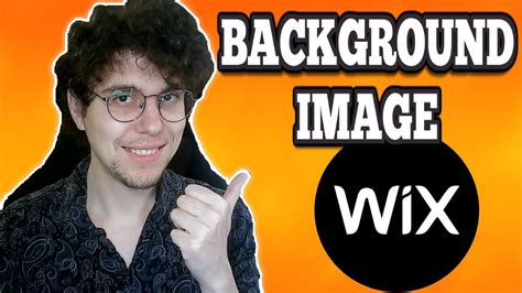 how to add background image in wix youtube