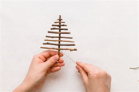 How To Make A Twig Christmas Tree DIY Christmas Ornaments Olivia OHern