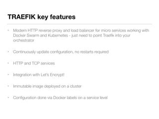 Docker Swarm And Traefik PDF