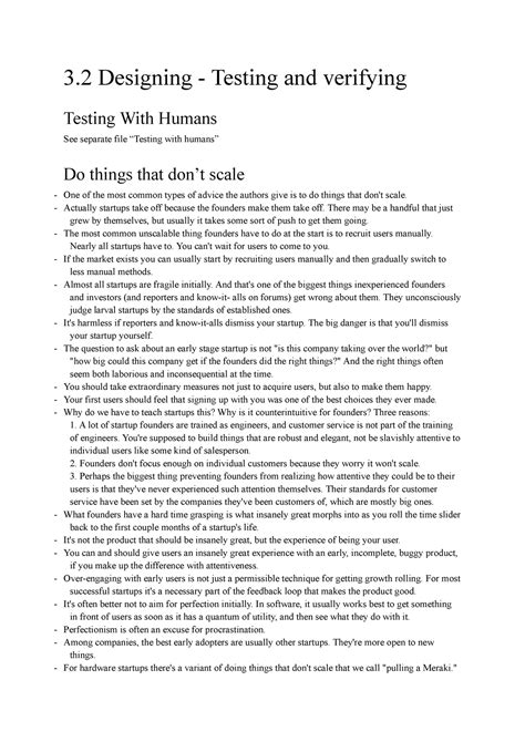 3 2 designing testing and verifying 3 designing testing and verifying testing with humans