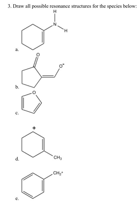 answered draw all possible resonance structures… bartleby