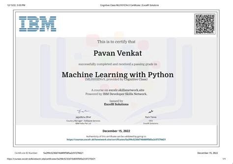 Pavan Venkat Kalangi On Linkedin Machinelearning Python