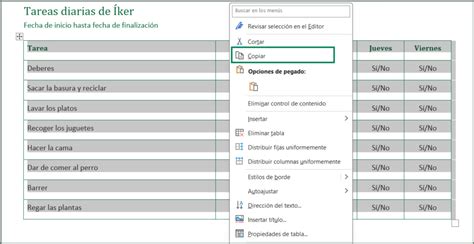 CÓMO COPIAR UNA TABLA DE WORD EN EXCEL GUÍA PASO A PASO Excelfull