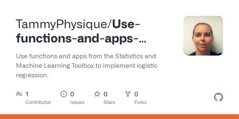 Github Tammyphysiqueuse Functions And Apps From The Statistics And