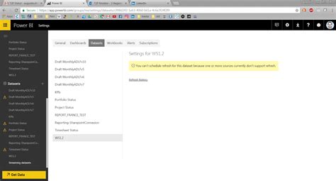 Data Refresh Not Supported Sharepoint Microsoft Fabric Community