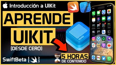 Curso UIKit GRATIS en Swift desde cero más de horas de contenido