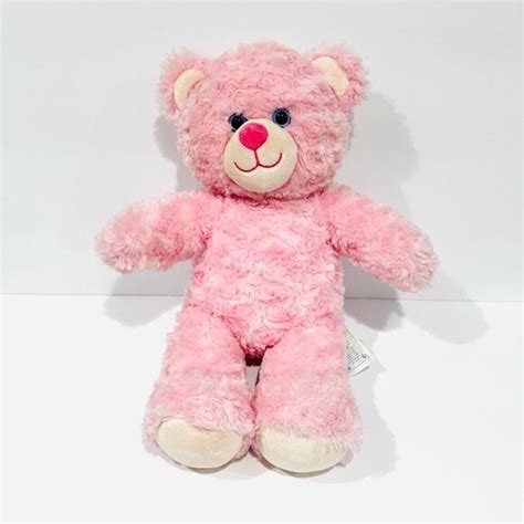 Build A Bear Toys Buildabear Pink Cuddles Teddy Bear 6 Plush Poshmark