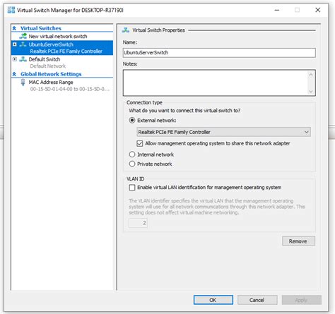 Windows Getting Reserved IPs From Router To Hyper V VMs Super User