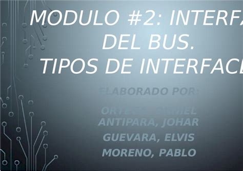 Pdf Tipos De Interfaces Modulo Ii Dokumen Tips